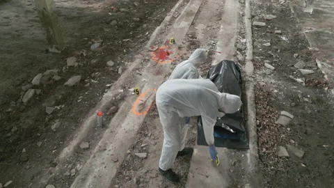 Crime Scene Body Bag Stock Video Footage | Royalty Free Crime Scene ...