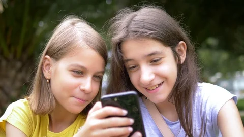 Teen Girls Phone Stock Video Footage | Royalty Free Teen Girls Phone ...