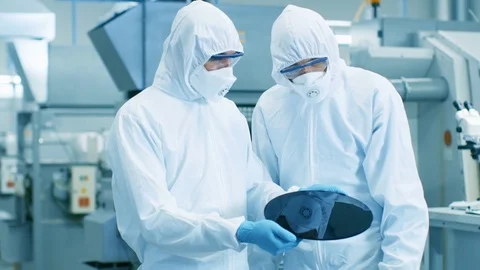 Two Engineers/ Scientists/ Technicians i... | Stock Video | Pond5