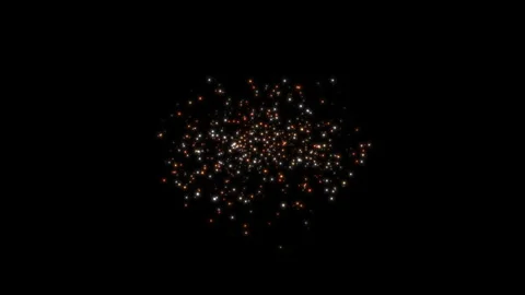 Two explosions of fireworks one after th... | Stock Video | Pond5