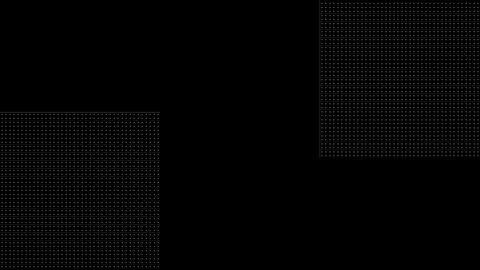 Two identical graphic patterns Black and... | Stock Video | Pond5