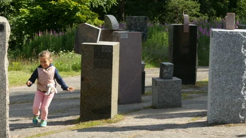 Two kids are playing catch-up, kids runn... | Stock Video | Pond5