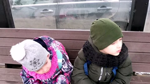 Kids Girls Bus Stock Videos – Royalty-Free HD & 4K Videos | Pond5