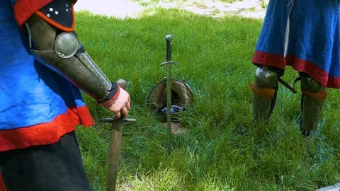 Sword In Ground Stock Video Footage | Royalty Free Sword In Ground ...