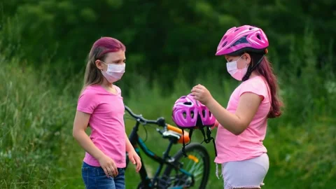 Girls Bike Helmets Stock Videos – Royalty-Free HD & 4K Videos | Page 3