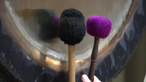 Gong Sound Bath Stock Videos – Royalty-Free HD & 4K Videos