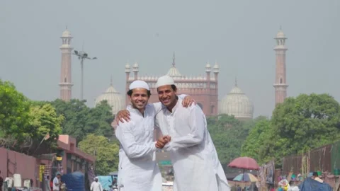 Muslim Men Hugging Stock Videos – Royalty-Free HD & 4K Videos | Pond5