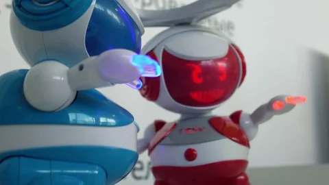 Robots Talking Stock Footage ~ Royalty Free Stock Videos | Pond5