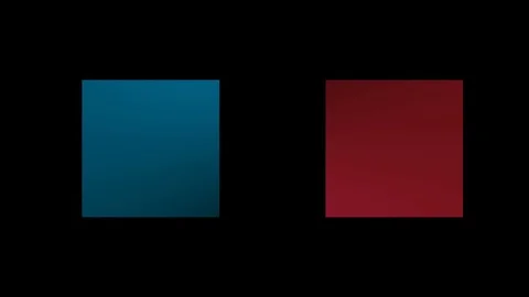 two squares rotating and melting each ot... | Stock Video | Pond5