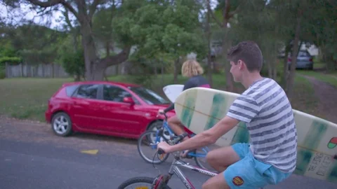 Boys On Bike Stock Video Footage | Royalty Free Boys On Bike Videos | Pond5