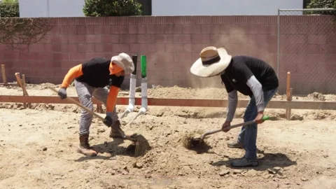 Shoveling Dirt Stock Video Footage | Royalty Free Shoveling Dirt Videos ...