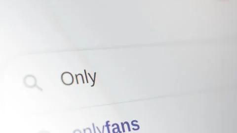 type and search Only Fans on Google brow... | Stock Video | Pond5
