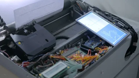 Printer Picture Drawing Stock Videos – Royalty-Free HD & 4K Videos