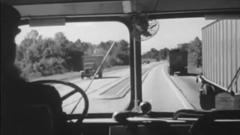 Typical life ride of an intercity bus | Stock Video | Pond5