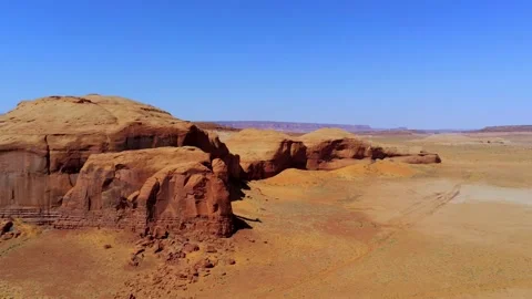 The typical red rocks in the Arizona des... | Stock Video | Pond5