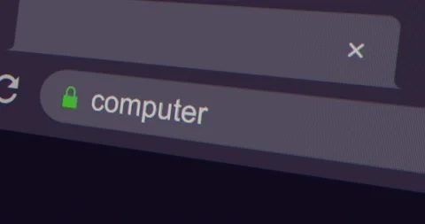 Computer Screen Search Stock Footage ~ Royalty Free Stock Videos | Pond5