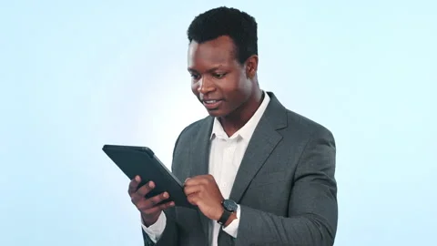 Typing email, reading and a black man wi... | Stock Video | Pond5