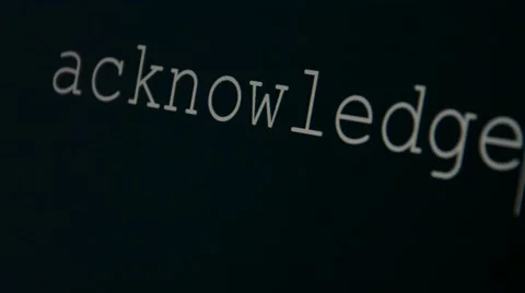 This Is Acknowledge Stock Videos – Royalty-Free HD & 4K Videos