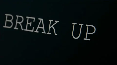 Break Word Stock Footage ~ Royalty Free Stock Videos | Pond5