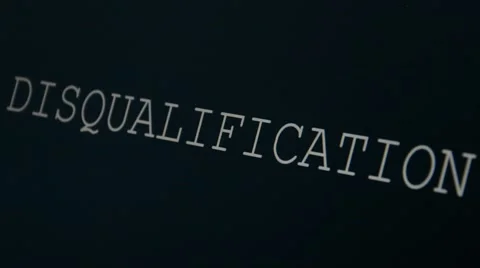 Disqualification Stock Video Footage | Royalty Free Disqualification ...