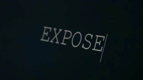 Exposed Word Stock Video Footage | Royalty Free Exposed Word Videos | Pond5