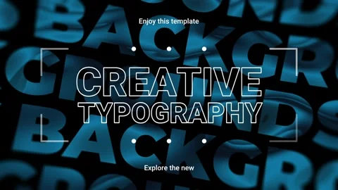 Typography Backgrounds for After Effects ~ After Effects #266388768