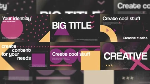 Typography Slides After Effects Project 206434724 Pond5