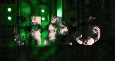 Uah symbol spinning against computer ser... | Stock Video | Pond5