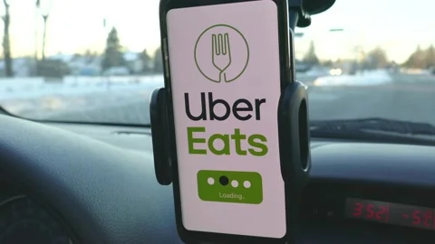 Uber Eats App Stock Videos – Royalty-Free HD & 4K Videos