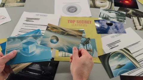 Ufo Files Top Secret Classified Governme... | Stock Video | Pond5