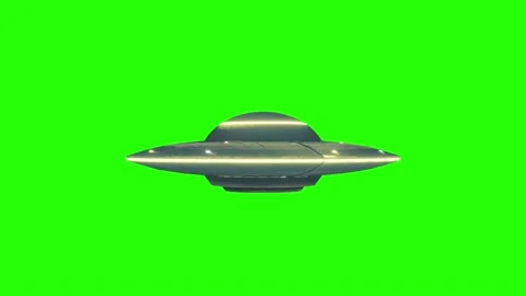 UFO transition on green screen. Alien fl... | Stock Video | Pond5