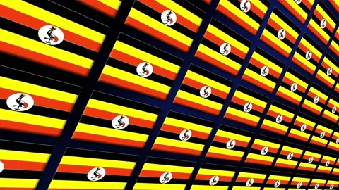 Uganda Flag Animated Background 3d Anima... | Stock Video | Pond5