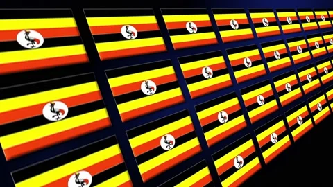 Uganda Flag Animated Background 3d Anima... | Stock Video | Pond5