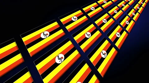 Uganda Flag Animated Background 3d Anima... | Stock Video | Pond5