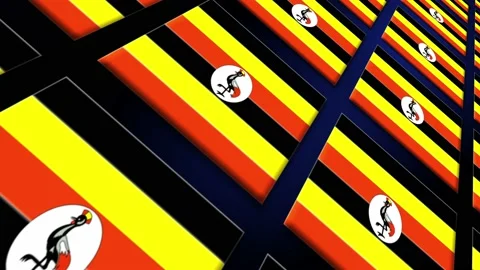Uganda Flag Animated Background 3d Anima... | Stock Video | Pond5