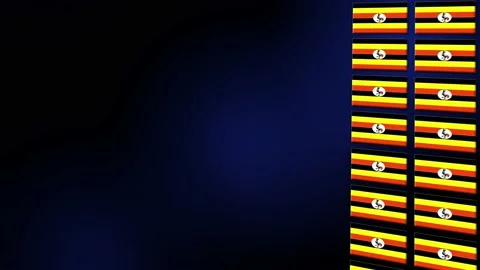 Uganda Flag Animated Background 3d Anima... | Stock Video | Pond5
