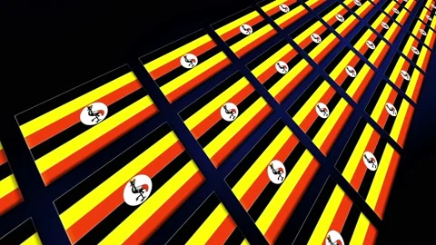 Uganda Flag Animated Background 3d Anima... | Stock Video | Pond5