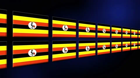 Uganda Flag Animated Background 3d Anima... | Stock Video | Pond5