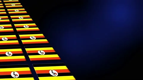 Uganda Flag Animated Background 3d Anima... | Stock Video | Pond5