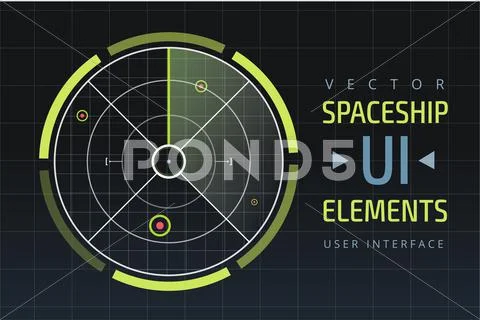 UI hud infographic interface web elements ~ Clip Art #55040963