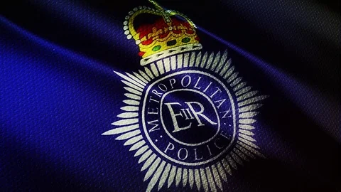 UK Police Force flag animation stock foo... | Stock Video | Pond5