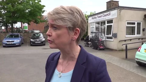 UK: Yvette Cooper speaks on Labour's pla... | Stock Video | Pond5
