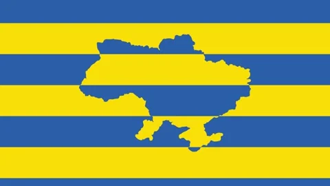 Ukraine country map concept animated str... | Stock Video | Pond5