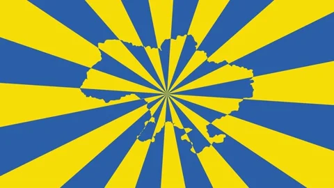 Ukraine country map concept animated bac... | Stock Video | Pond5
