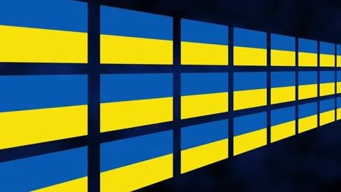 Ukraine Flag Animated Background 3d, Mot... | Stock Video | Pond5