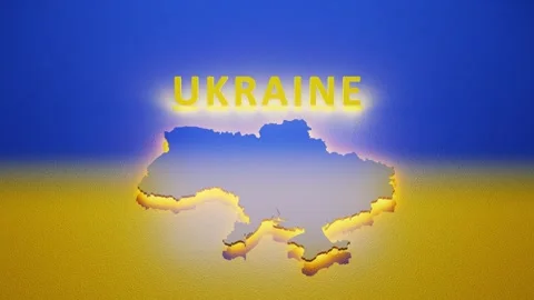 Ukraine Map 3D Stock Video Footage | Royalty Free Ukraine Map 3D Videos ...