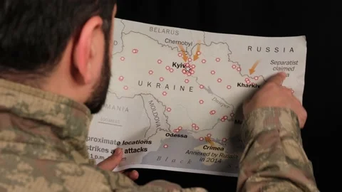 Tactical War Map Stock Video Footage | Royalty Free Tactical War Map ...