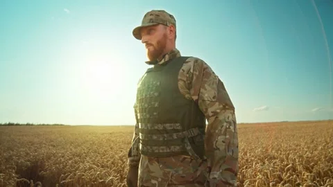 Standing Veteran Stock Videos – Royalty-Free HD & 4K Videos | Pond5