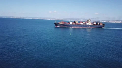 ULCV fully loaded with freight Container... | Stock Video | Pond5