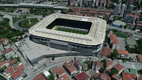 Ulker Stadium Fenerbahce Sukru Saracoglu... | Stock Video | Pond5